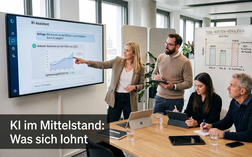 KI Tools für den Mittelstand 2026: Was sich wirklich lohnt